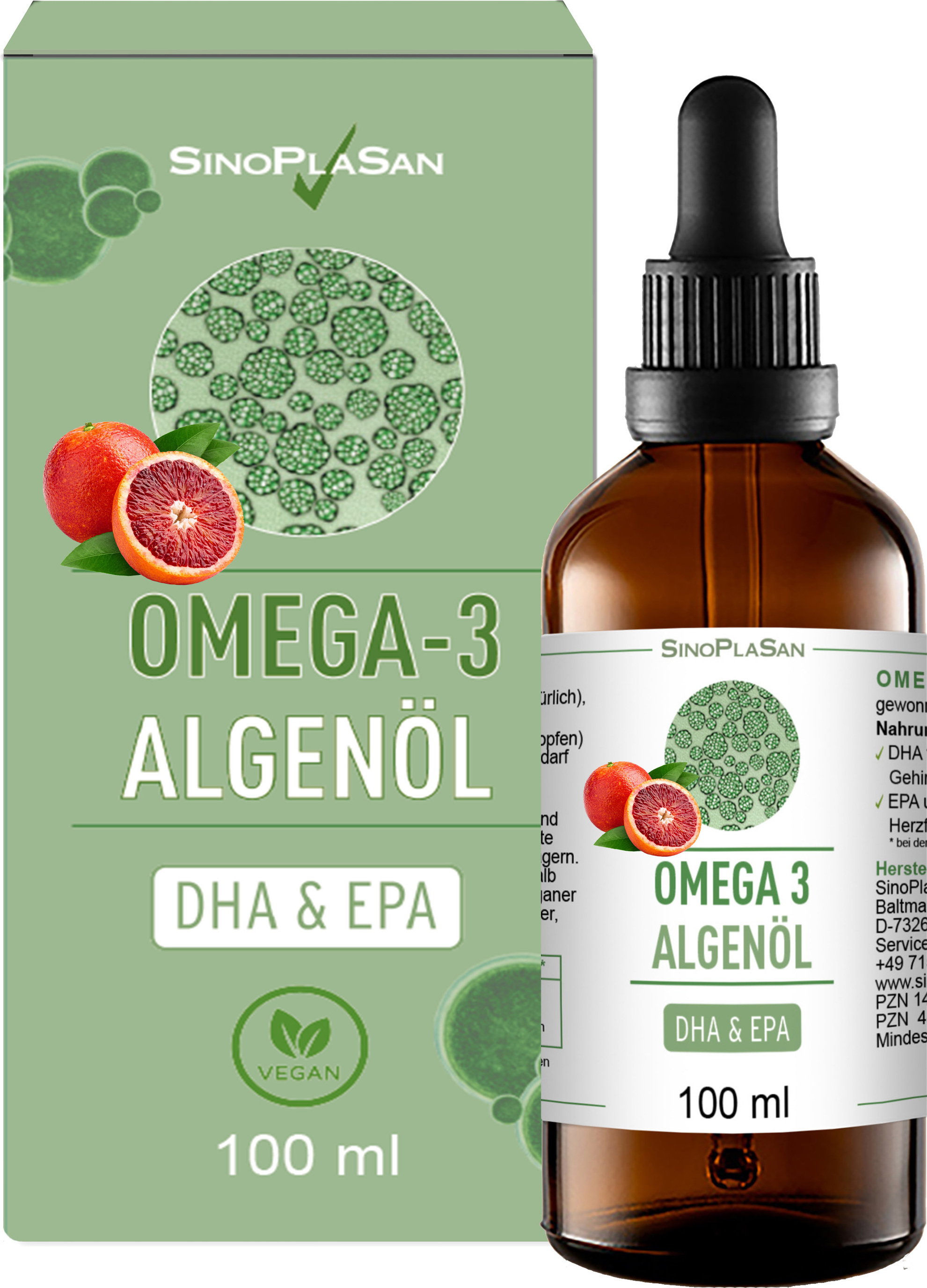 Omega-3 Algenol Dha 300 mg + Epa 150 mg 100 ml
