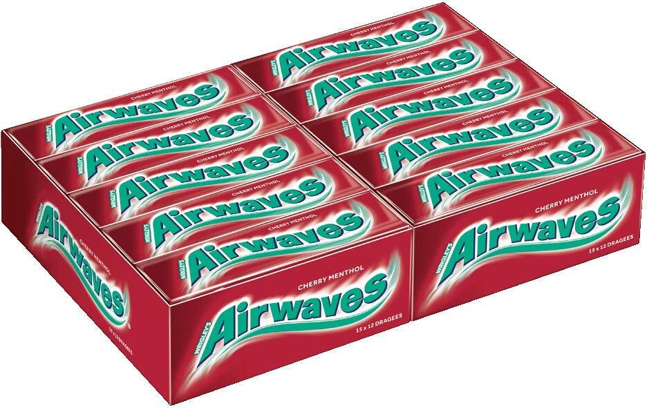 AIRWAVES Cherry Menthol (2x15)x12 dražé | Kaufland.cz