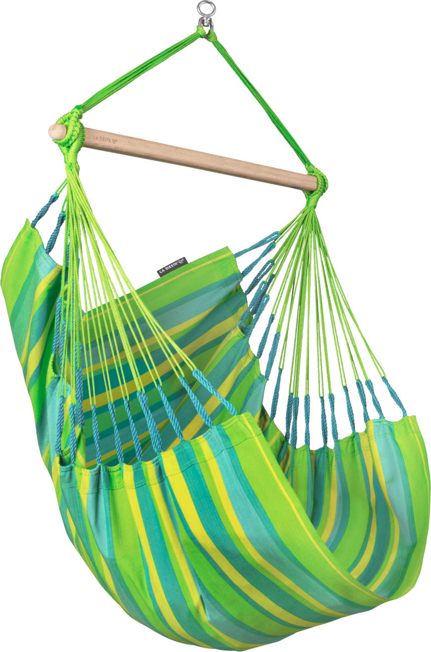La Siesta fauteuil suspendu DOMINGO Basic vert lime Lounger