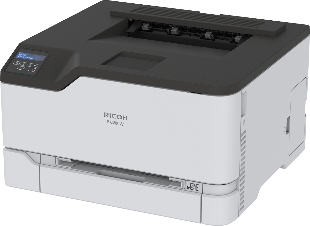 Ricoh P C200W, Laser, Farbe, 2400 x 600 DPI, A4, 24 Seiten