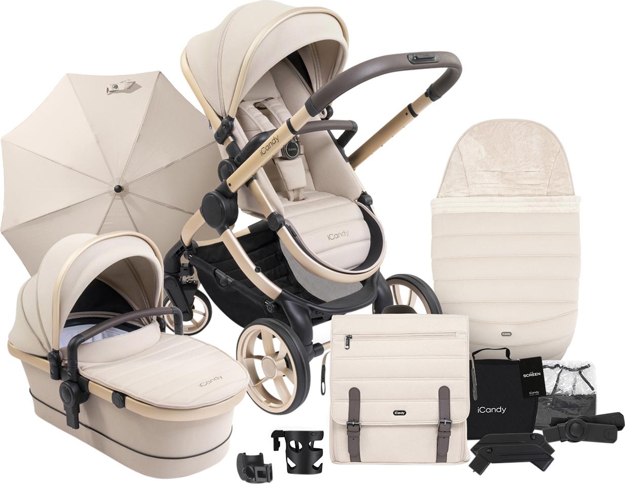 ICandy Peach 7 Kinderwagen 2-in-1 - Essential Bundle
