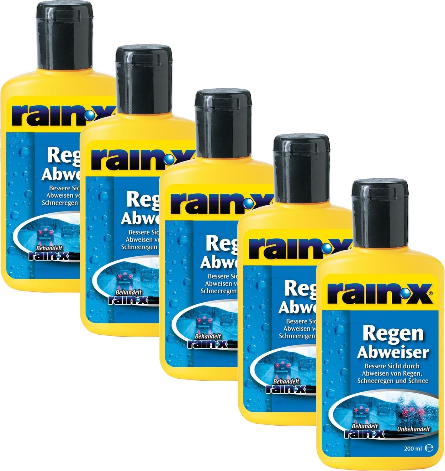 5x Rain X Regenabweiser 200ml Auto | Kaufland.de