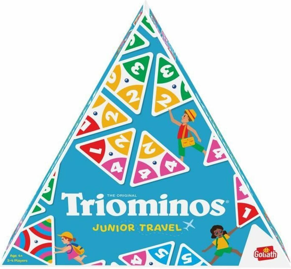 Gra stołowa Goliath Triominos junior travel Gry do podróży
