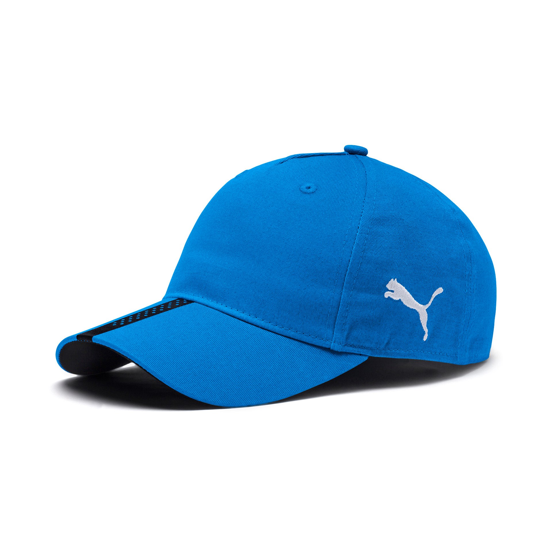 PUMA cap Liga Cap Electric Blue Lemonade - Puma Black