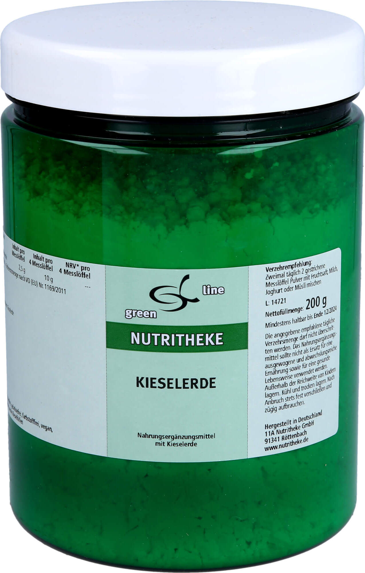 Green Line Nutritheke Kieselerde Pulver, 200 | Kaufland.de