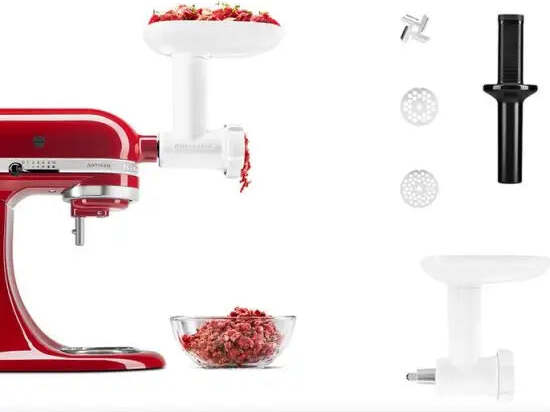 Kitchenaid Fleischwolf für Küchenmaschinen 5KSMFGA