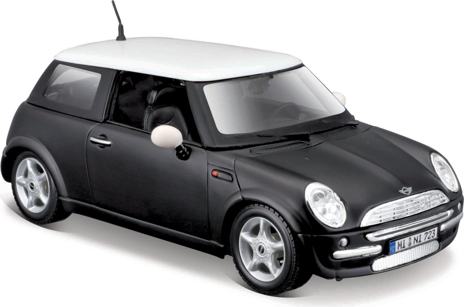 Maisto Mini Cooper 1:24 schwarz matt Modellautos