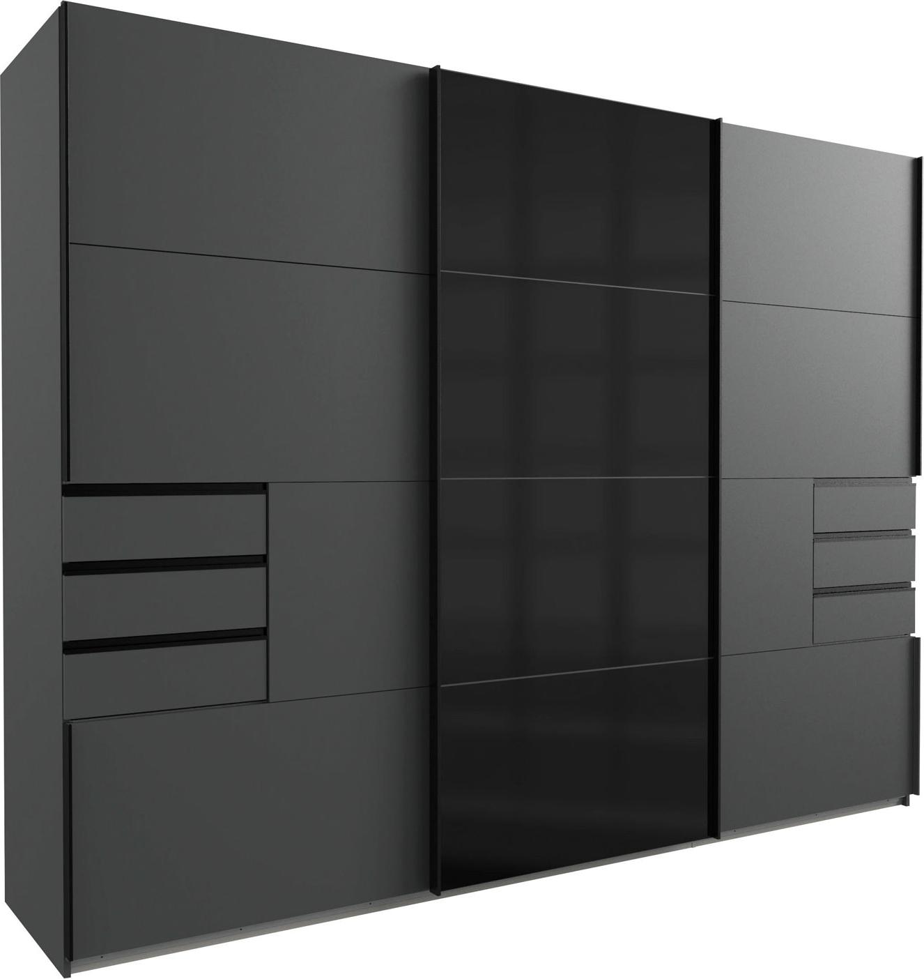 Armoire à portes coulissantes Saigon, 270 x 64 x 208 cm,