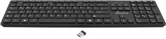 MediaRange Set clavier et souris sans fil 1200 dpi noir