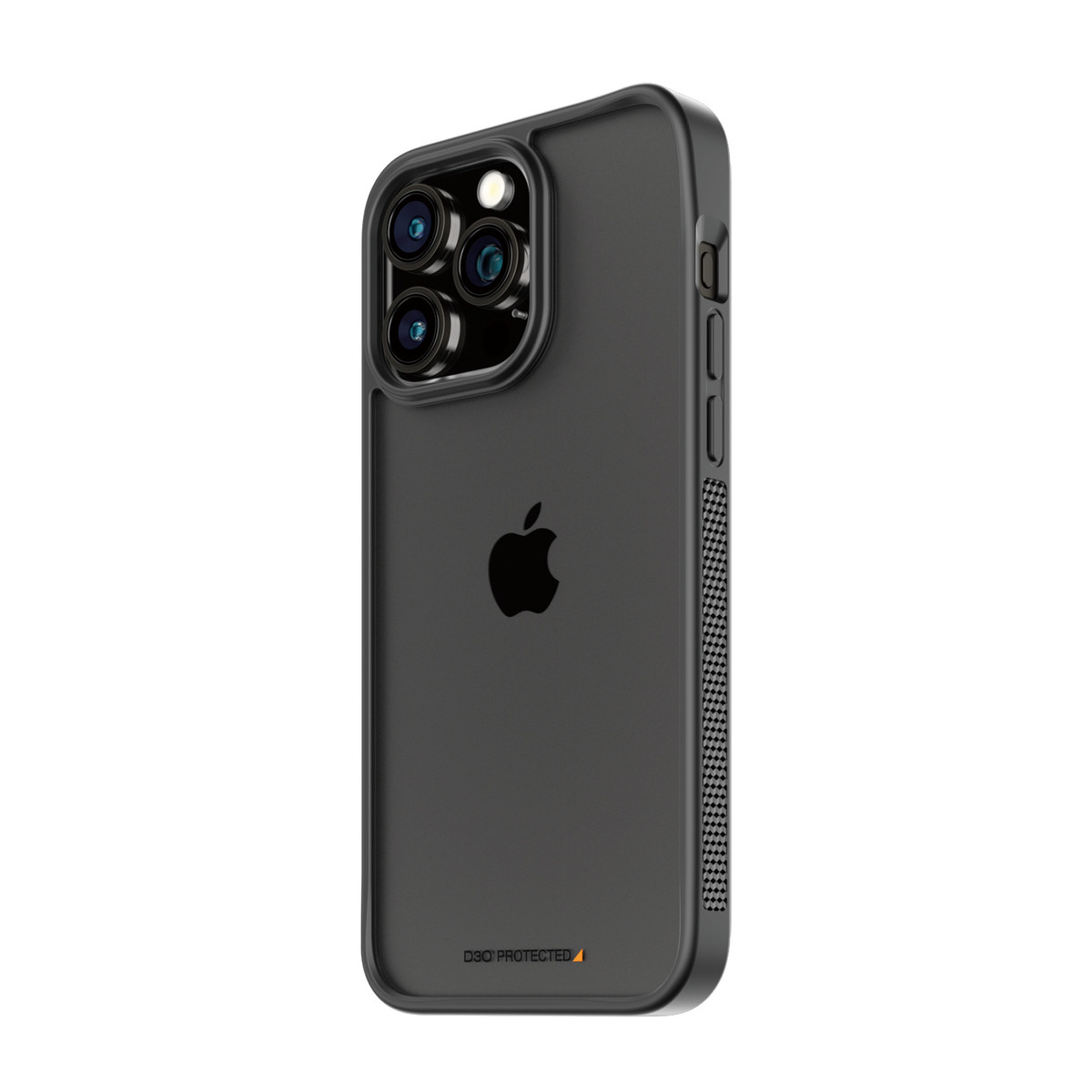 PanzerGlass ® ClearCase Transparent avec cadre noir et D3O®