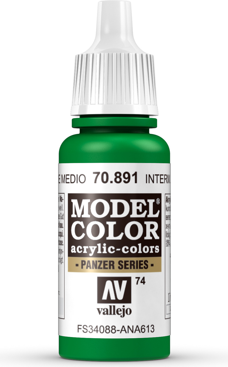 Vallejo Model Color Lichtgrün (Intermediate Green)