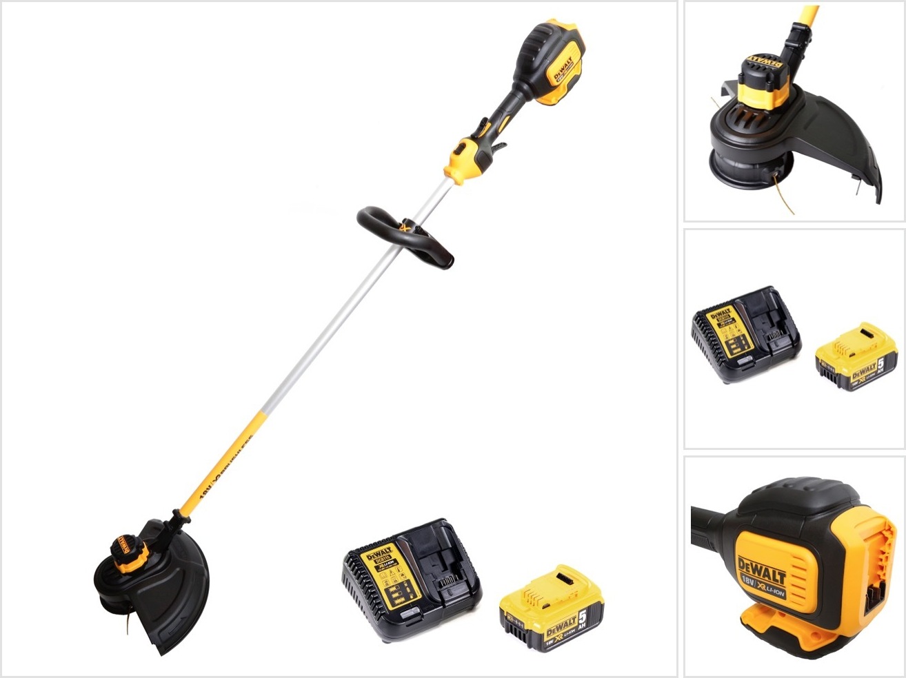 Dewalt Trimmer 18V 1X5Ah Xr Li-Ion Dcm561P1 Rasentrimmer