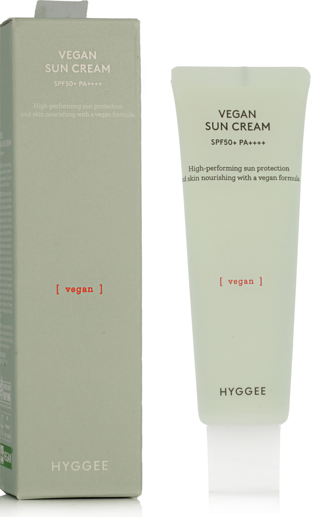 Hyggee Vegan Sun Cream SPF 50+ PA++++ 50 ml Crèmes solaires