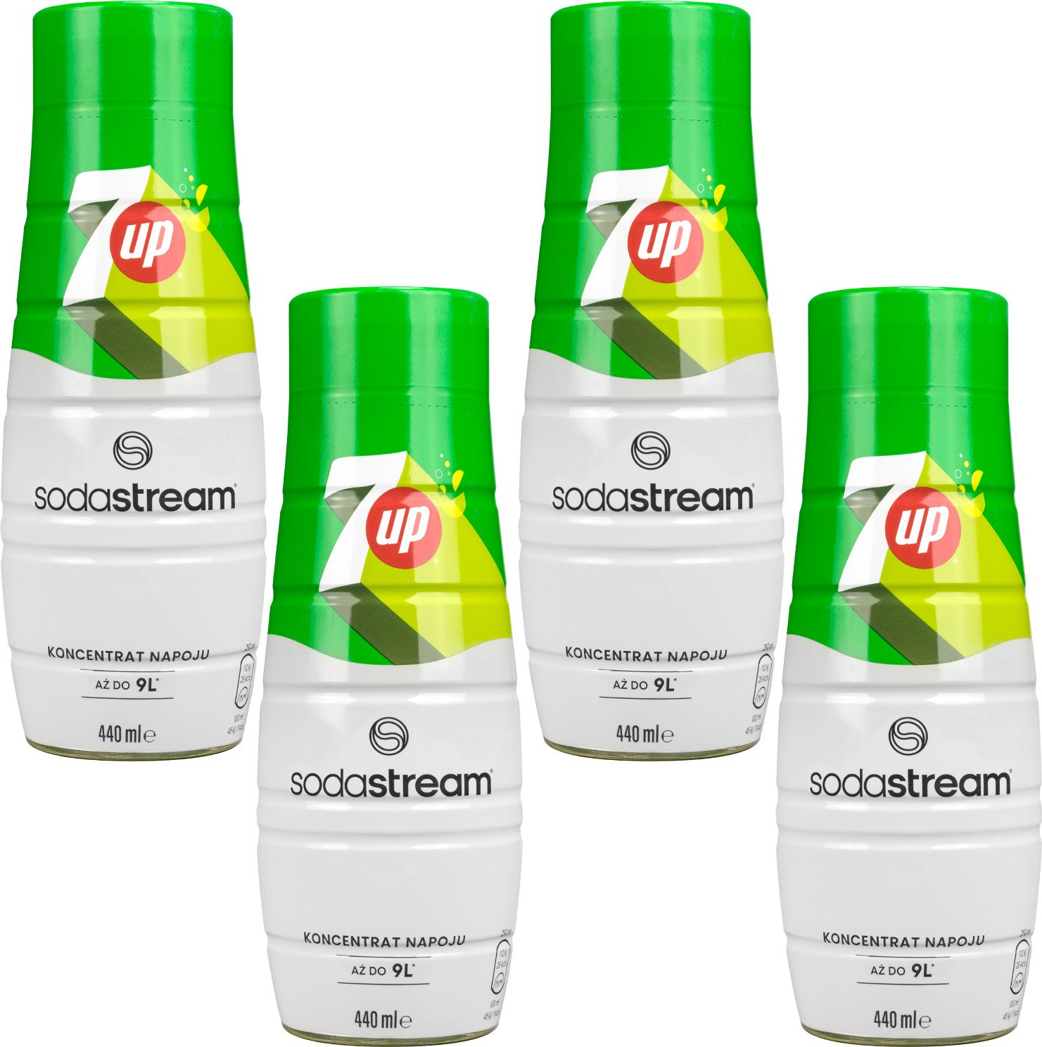 4x Syrop do SodaStream 7UP Syropy | Kaufland.pl