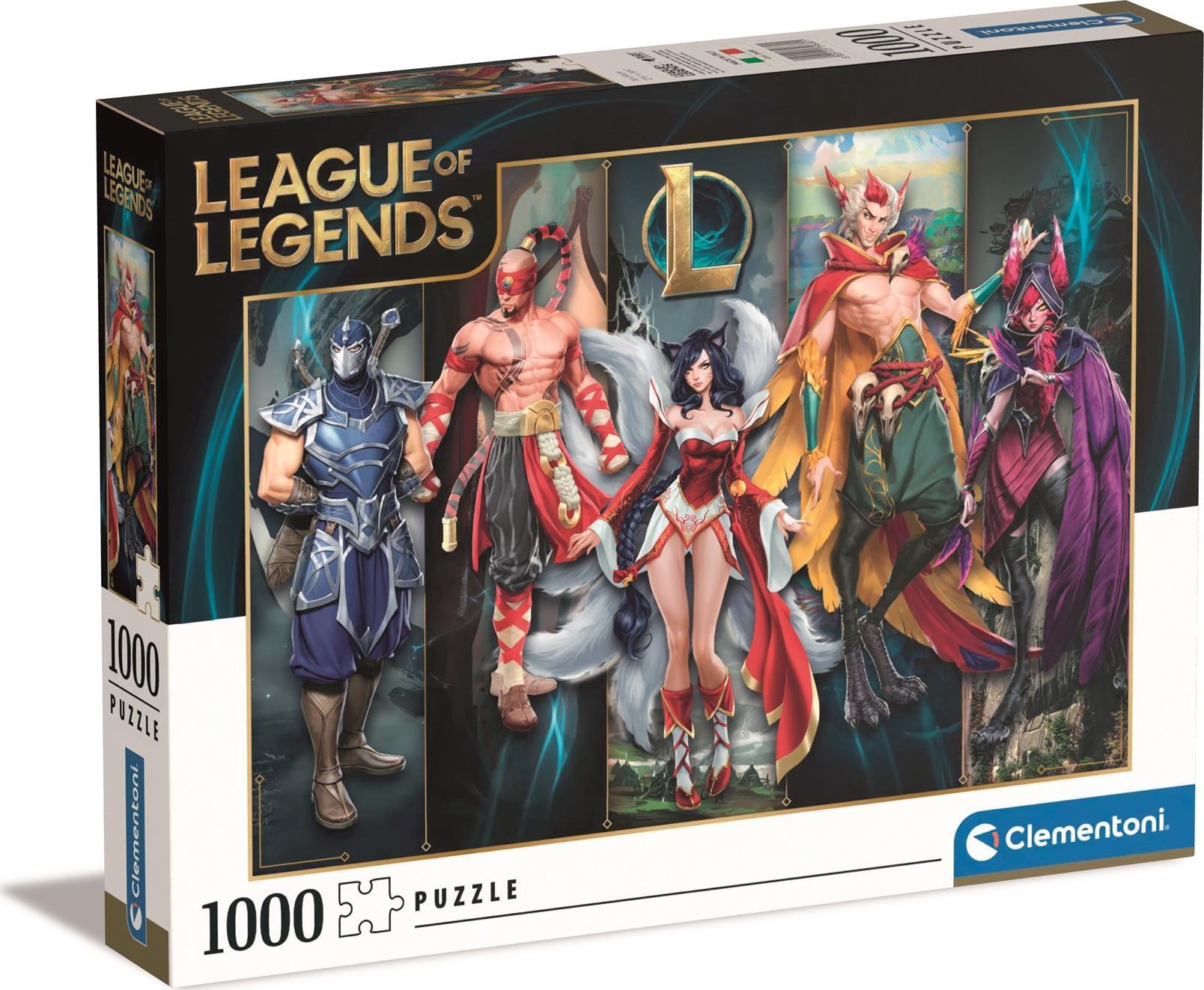 CLEMENTONI Puzzle League of Legends 1000 pièces Puzzles 3D