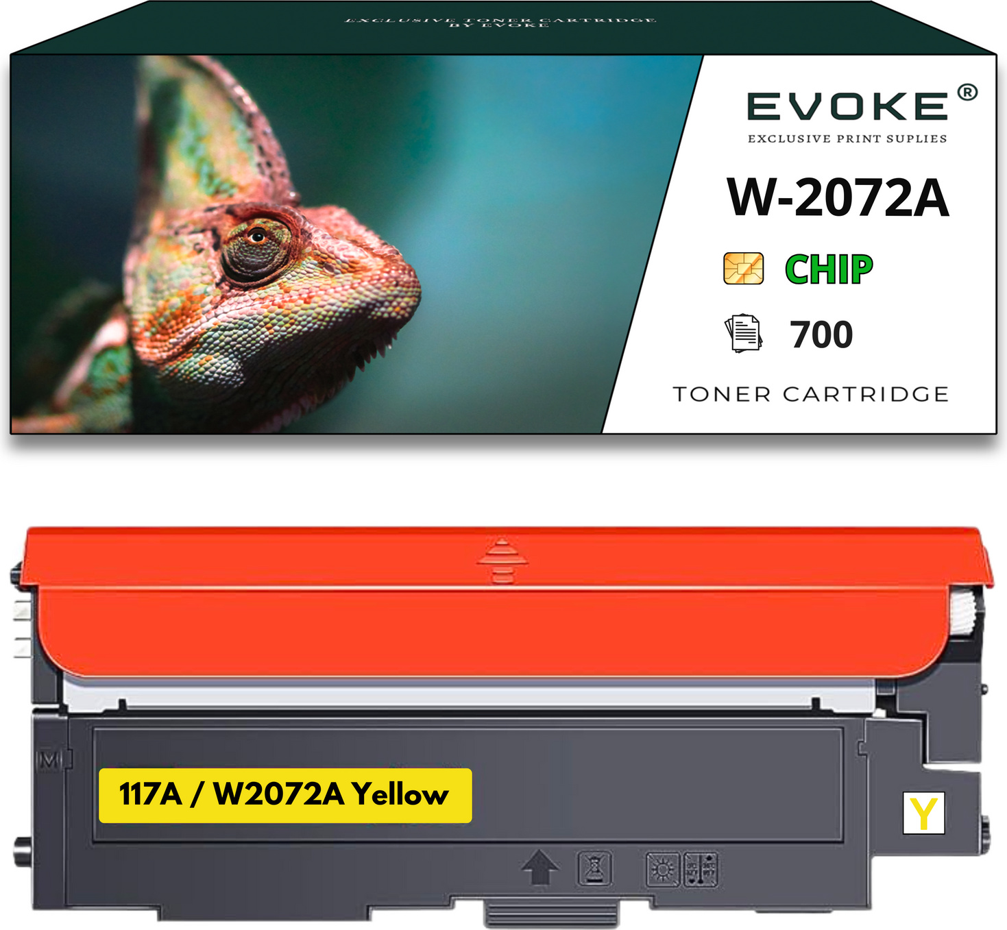 Toner do HP W2072A-117Y W2072A Yellow (żółty) | Zamiennik