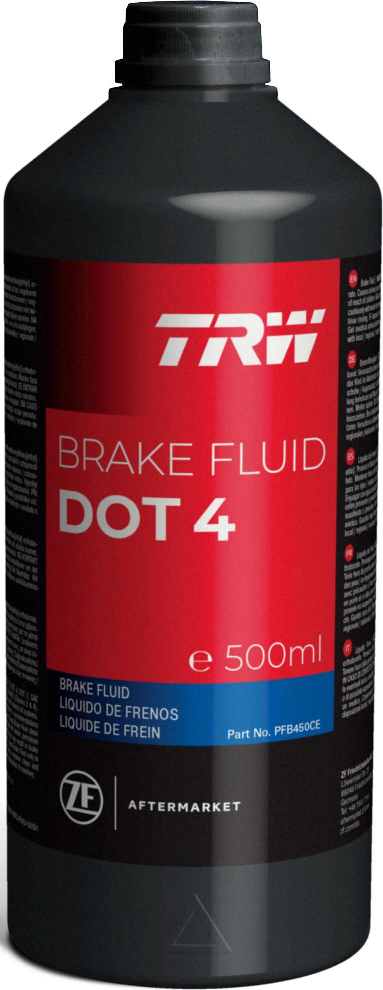 Liquide de frein TRW DOT 4 500 ml