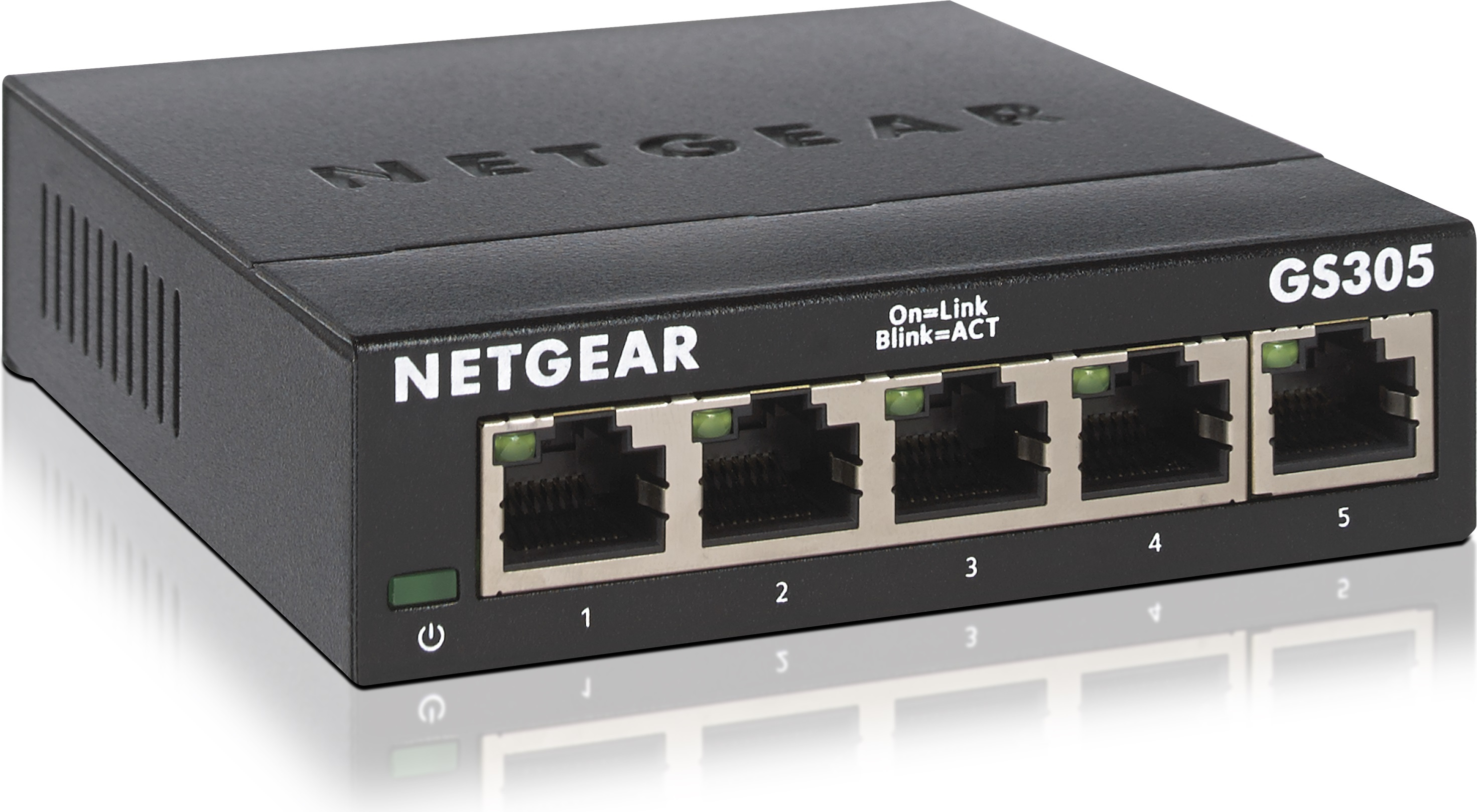 NETGEAR Switch 5x GE GS305-300PES SOHO Huby