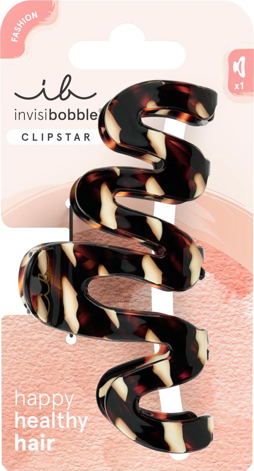 Invisibobble Clipstar Crème Cacao L Barrettes à cheveux