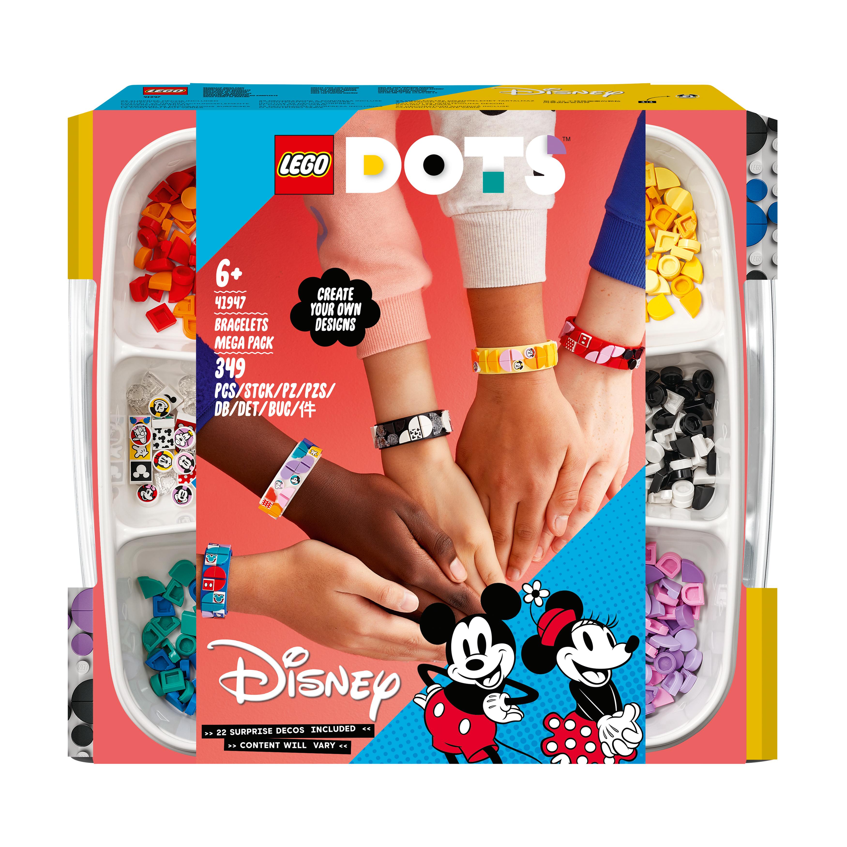 LEGO® DOTS 41947 Mega zestaw bransoletek - | Kaufland.pl