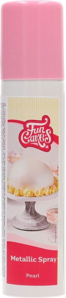 FunCakes metallic spray - pearl white - | Kaufland.sk