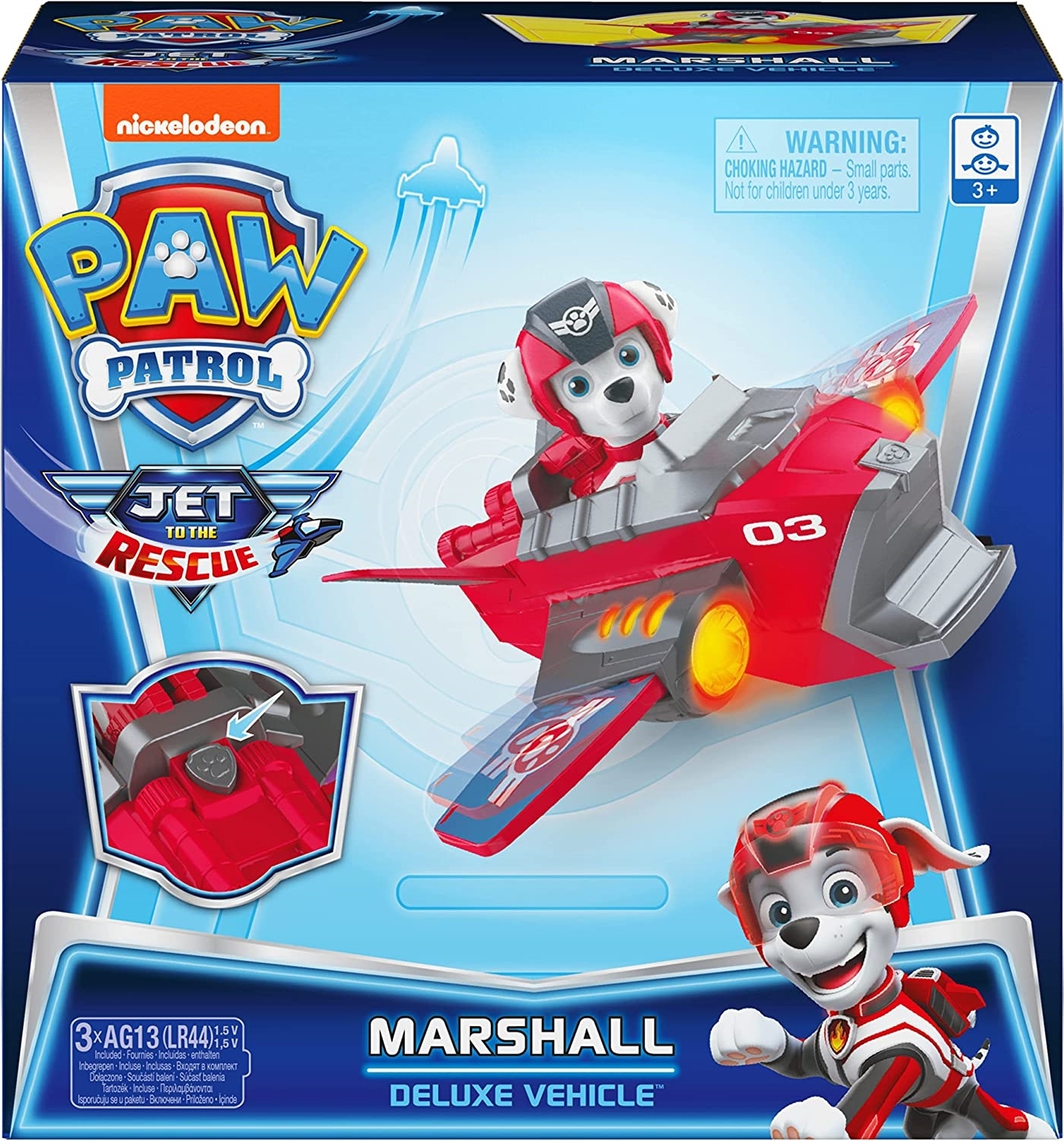 Paw Patrol Marshall Jet Rescue Set Tryskové lietadlo