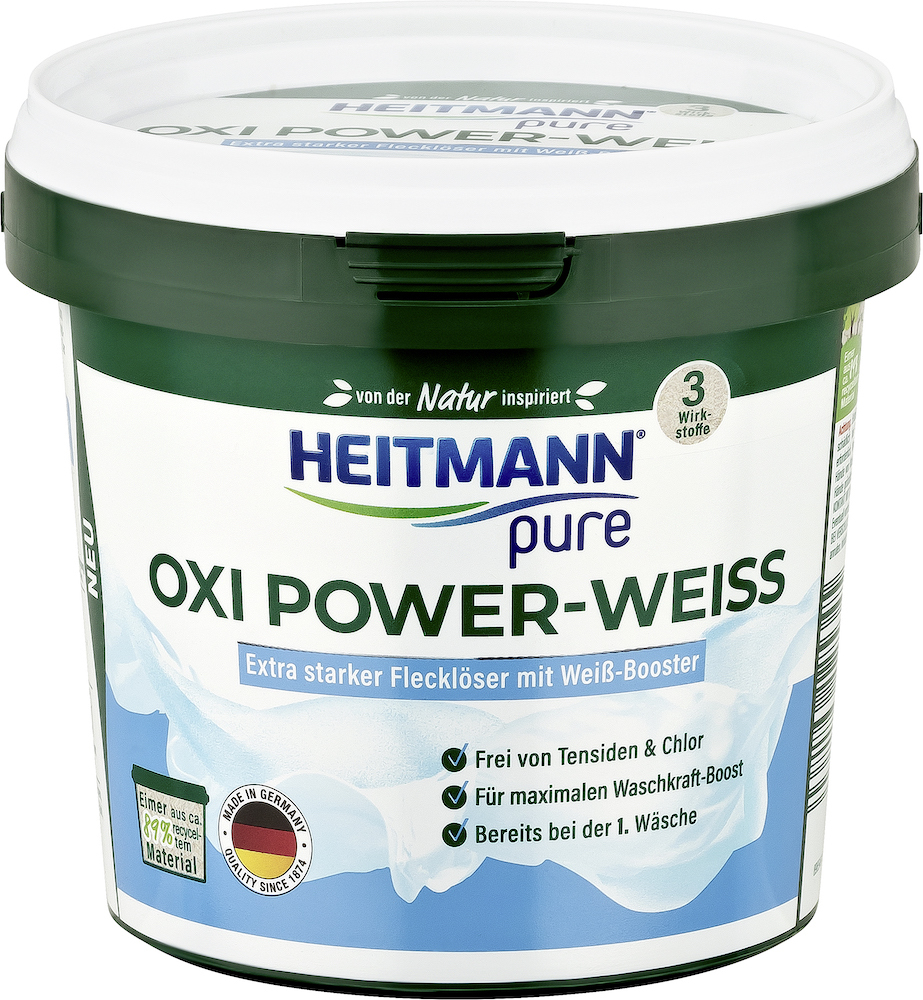 Oxi Power-Weiß: Fleckentferner, Fettlöser und
