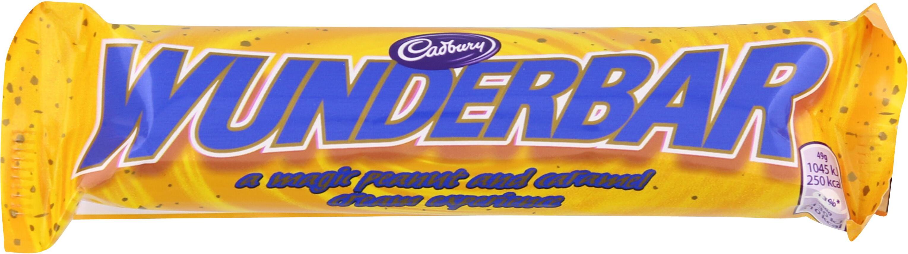 Cadbury Wunderbar Schokoriegel mit Karamellcreme und