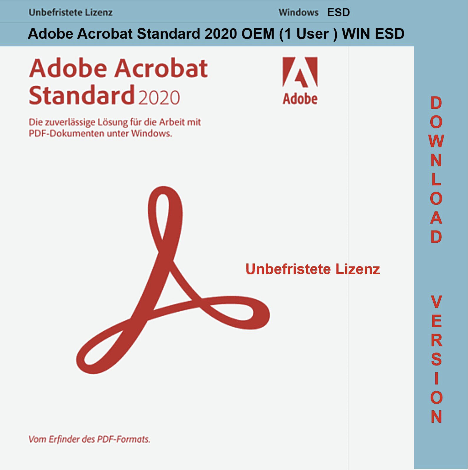 Adobe Acrobat Standard 2020 OEM / 1ks / | Kaufland.cz