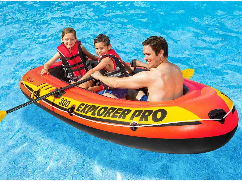 INTEX Explorer Pro 300 Set Aufblasbares Boot | Kaufland.at