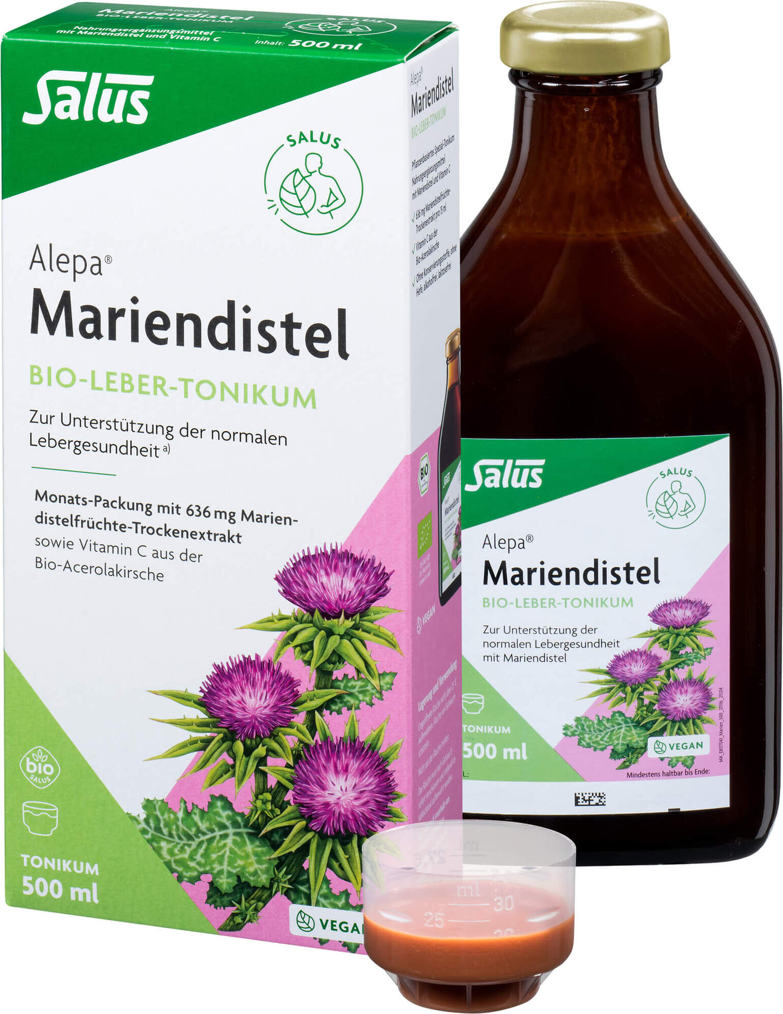 Salus Alepa Milk Thistle Organic Tonic na pečeň,500 ml