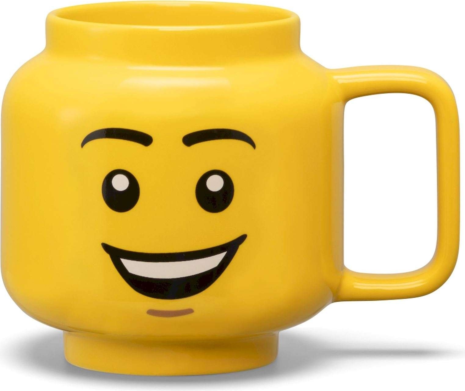 LEGO Kaffeetasse HAPPY BOY 530 ml gelb im Karton aus