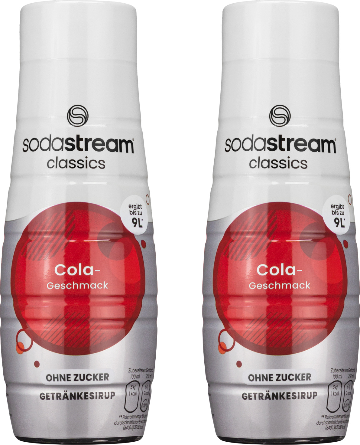 SodaStream Cola sirop sans sucre 440ml, 2 pièces Sirops