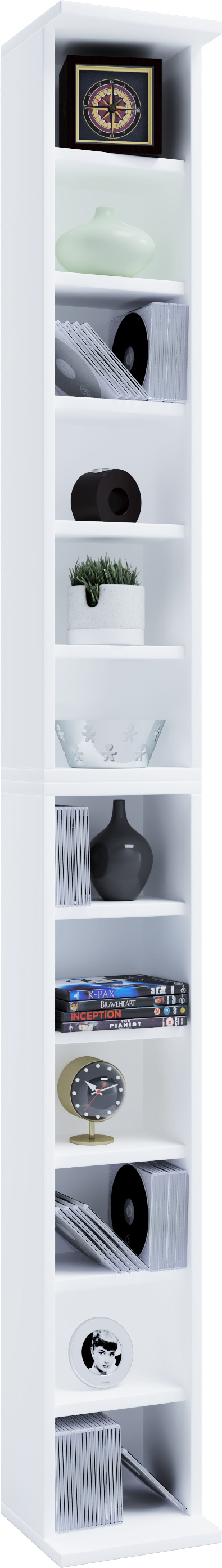 Drevený CD DVD stojan Dekoratívna polica | Kaufland.sk