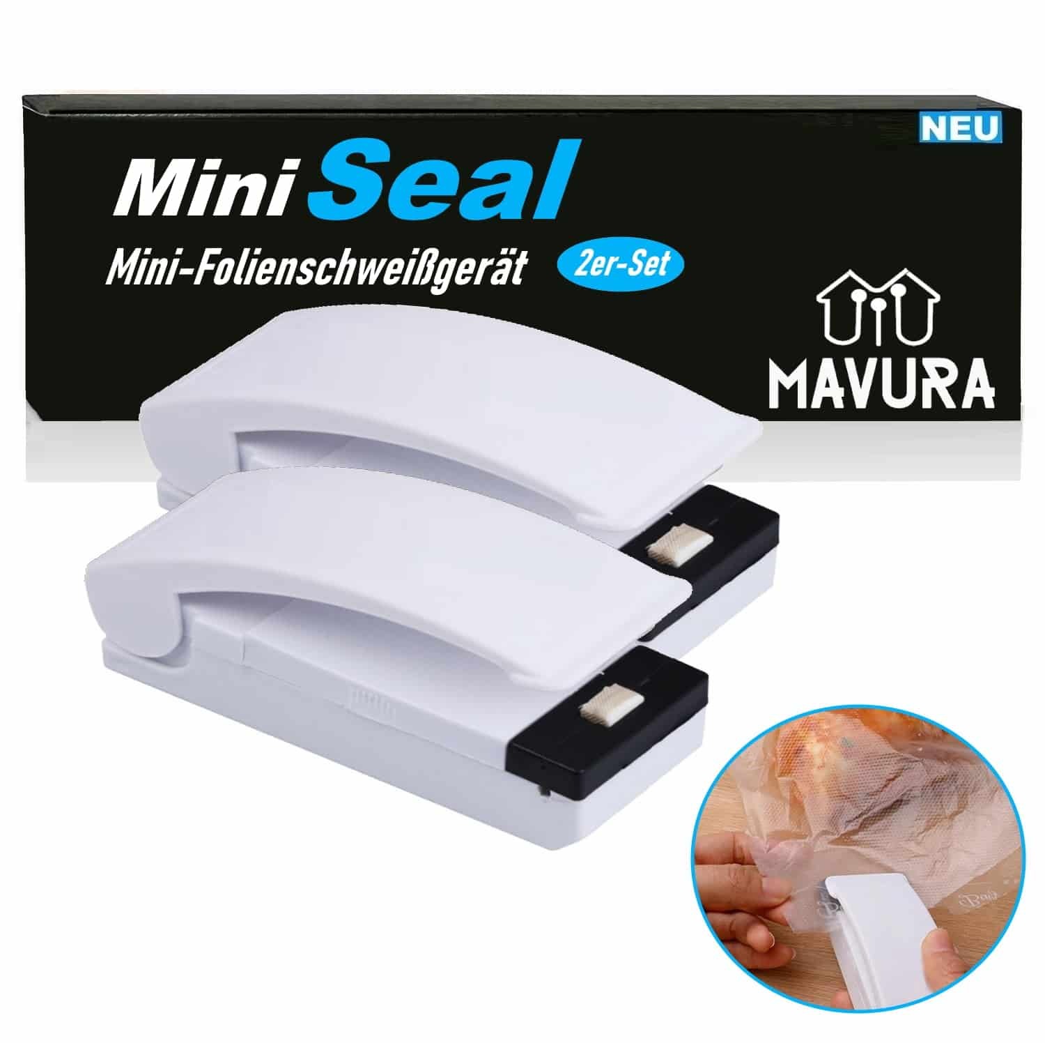 MiniSeal Soudeuse de film plastique Appareil de mise sous