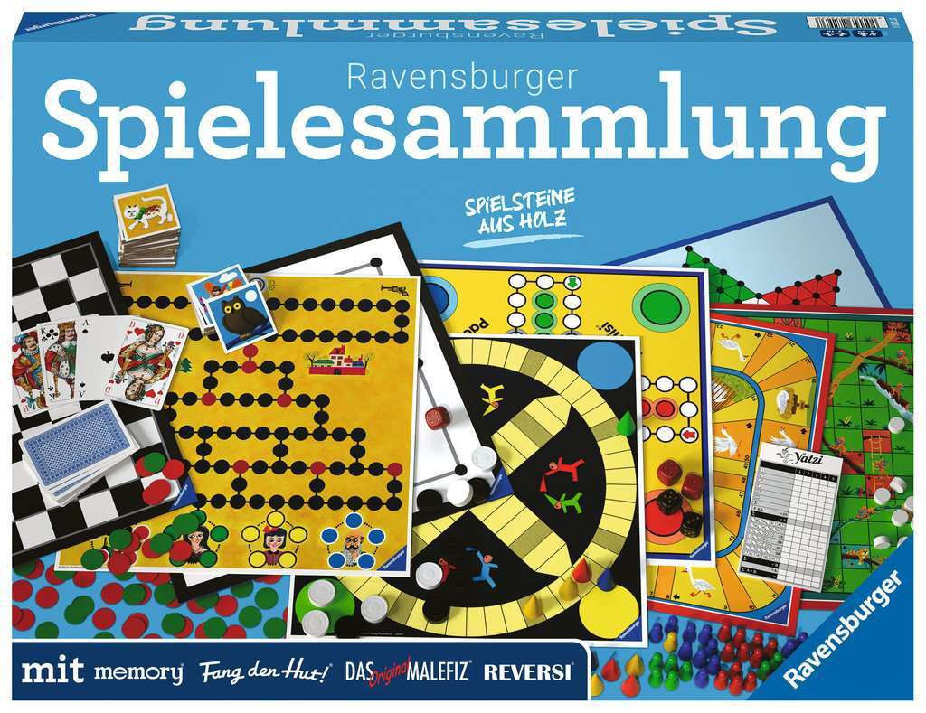 Kolekcia hier Ravensburger Stolné spoločenské hry