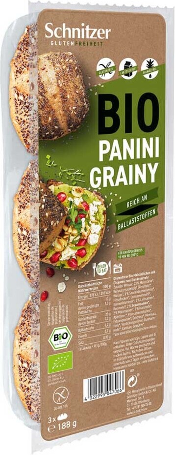 Schnitzer 4022993047066, 188 g, Německo, 245 kcal, 1026 kJ,