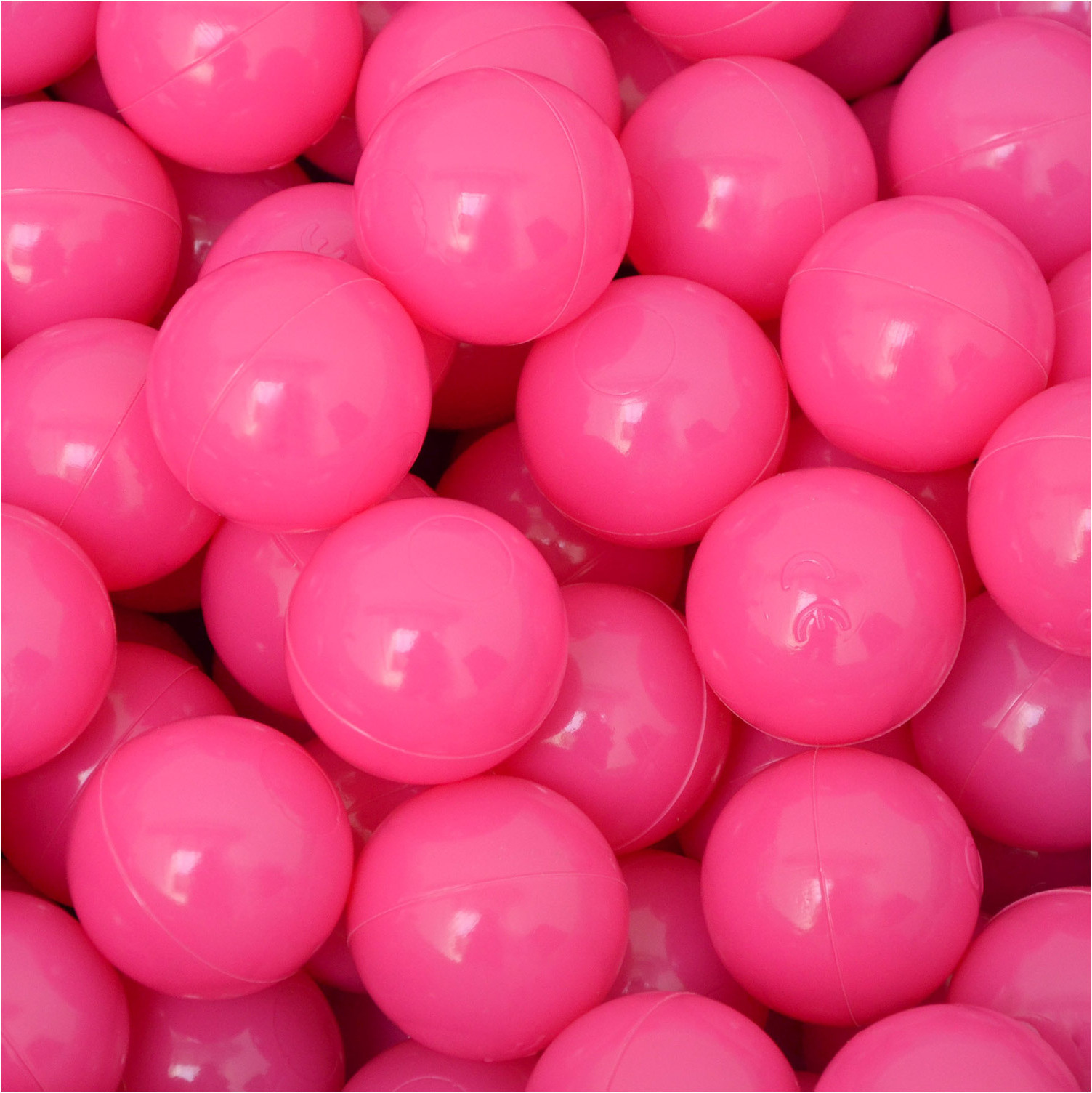 50 Balles de piscine à balles 5,5cm Roses pour Bébé