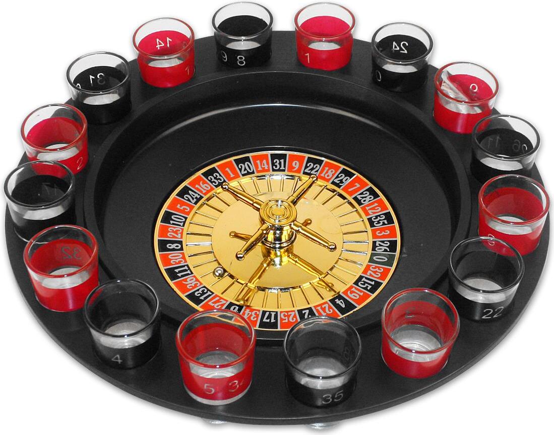 Hra na pitie Ruská ruleta Schnapps Roulette Zručnostné hry