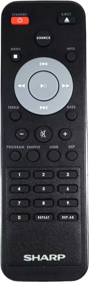 Originale Sharp Fernbedienung XL-B515D - | Kaufland.de