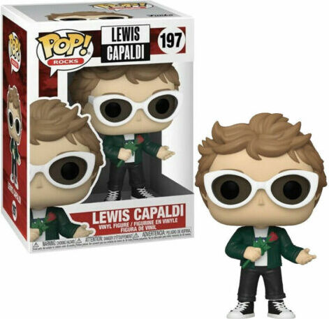 Funko POP! Rocks Lewis Capaldi 197 figurek Akční figurky