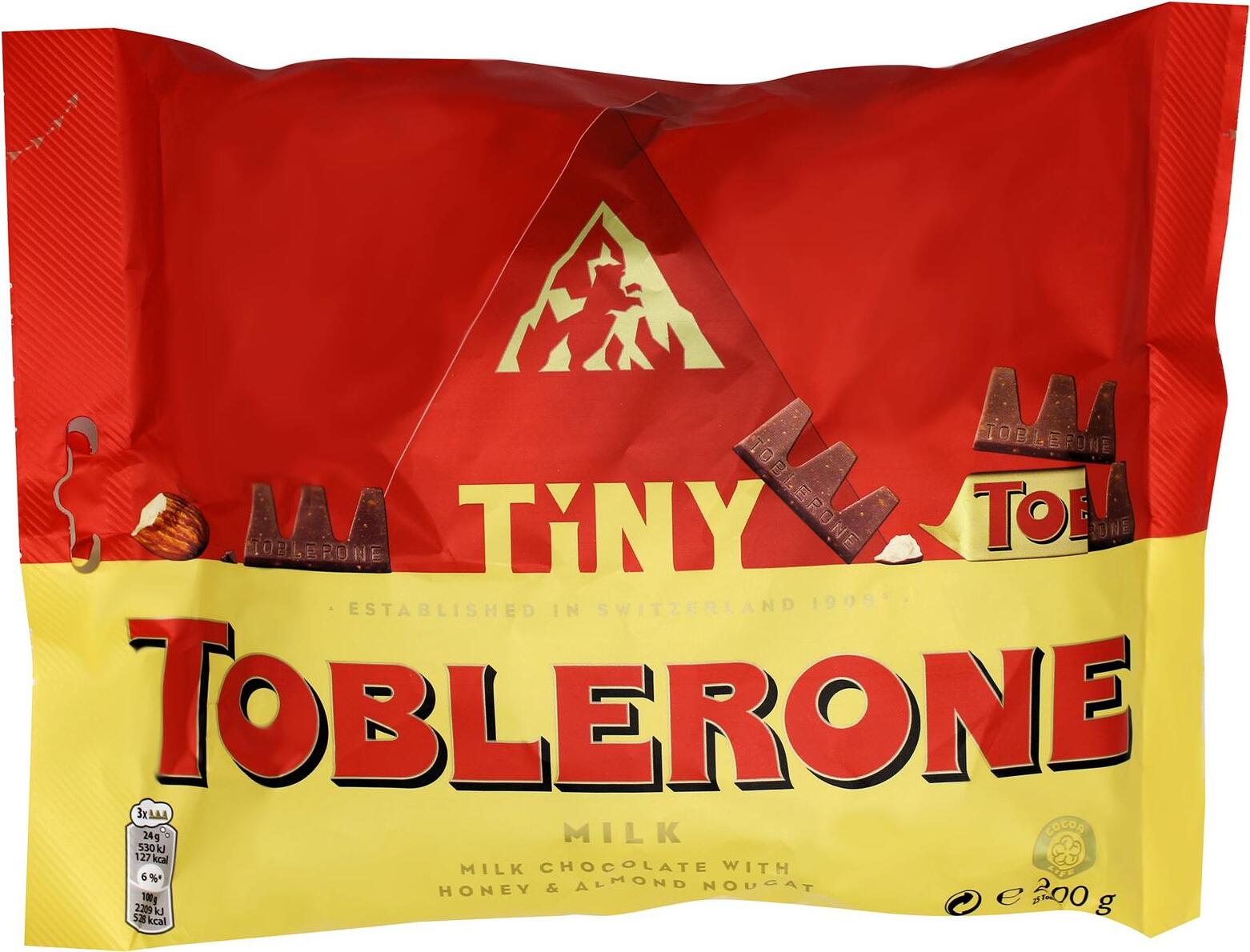 Toblerone Tiny Minis 25 ks, 200 g Čokoláda
