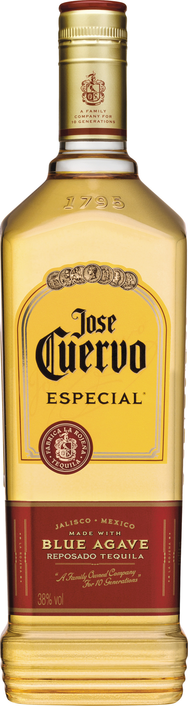 Jose Cuervo Especial Reposado 38% Vol Tequila