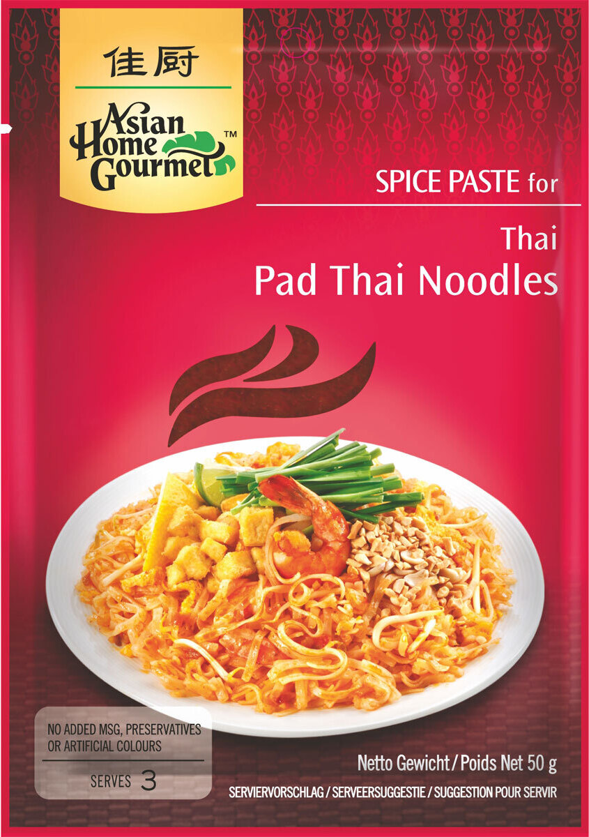 [ 50g ] ASIAN HOME GOURMET Pâte d'épices pour nouilles Pad
