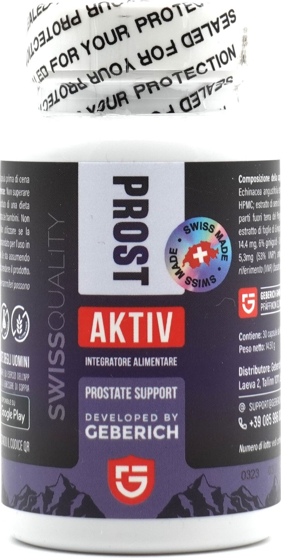 PROSTAKTIV 30 kapsułek oryginał Suplementy diety