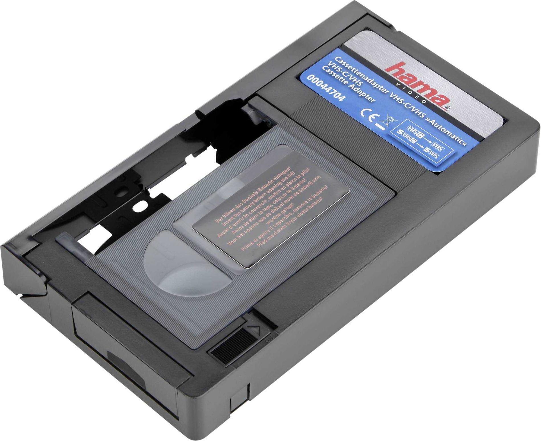 Hama Cassette-Adapter Vhs-C/Vhs Automatisch