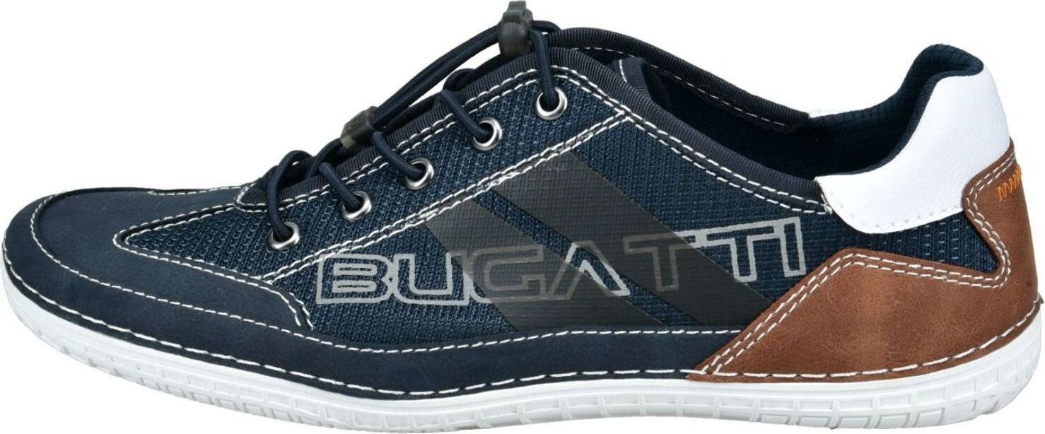 Bugatti Buty Sportowe Męskie Ciemnoniebieskie - Soft Fit