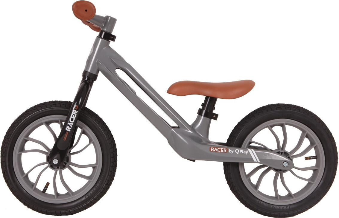 Qplay Laufrad Racer grau Gleichgewicht Balance fahren
