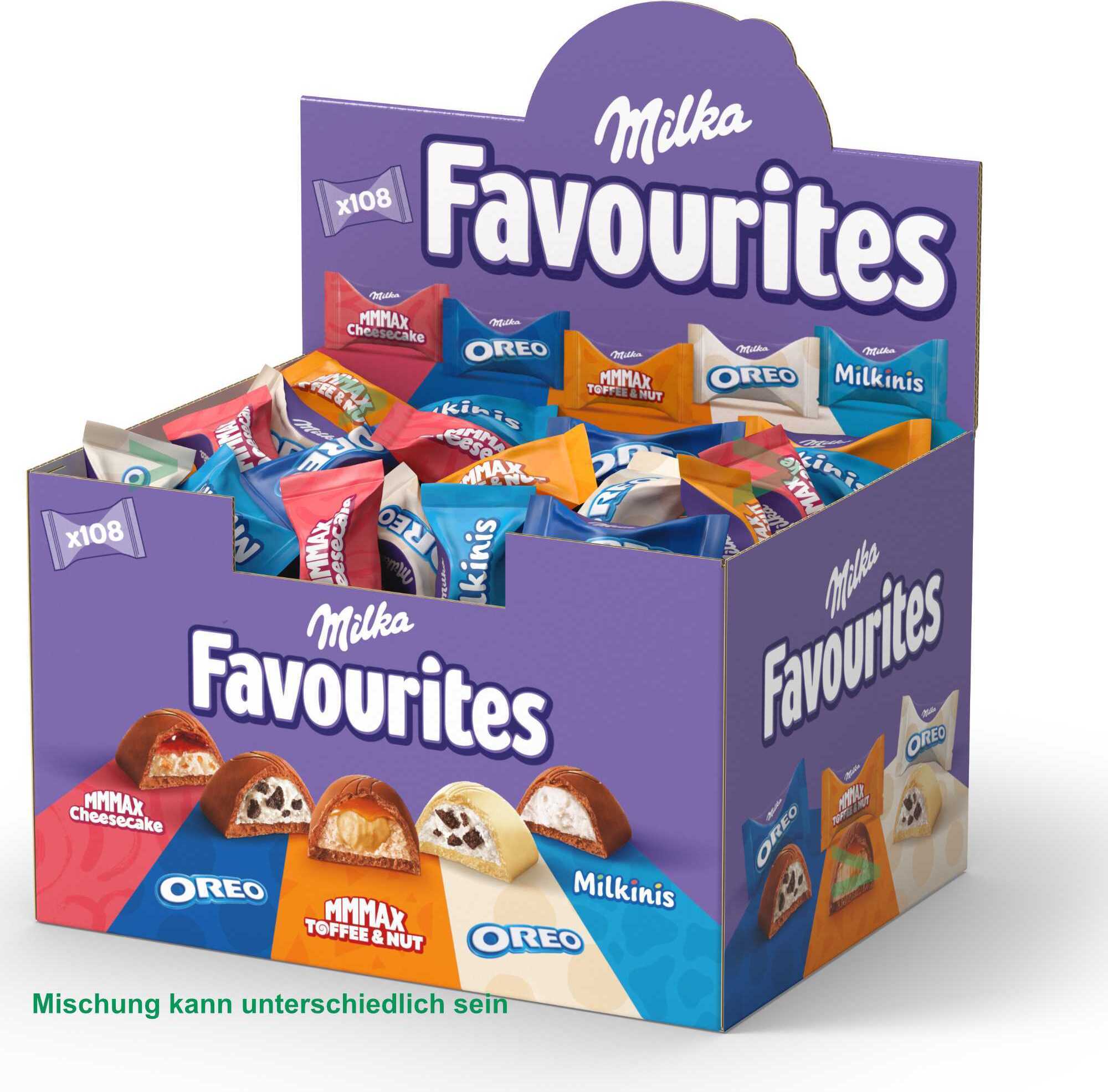 Milka - Favourites chocolade, doos van 106 | Kaufland.de