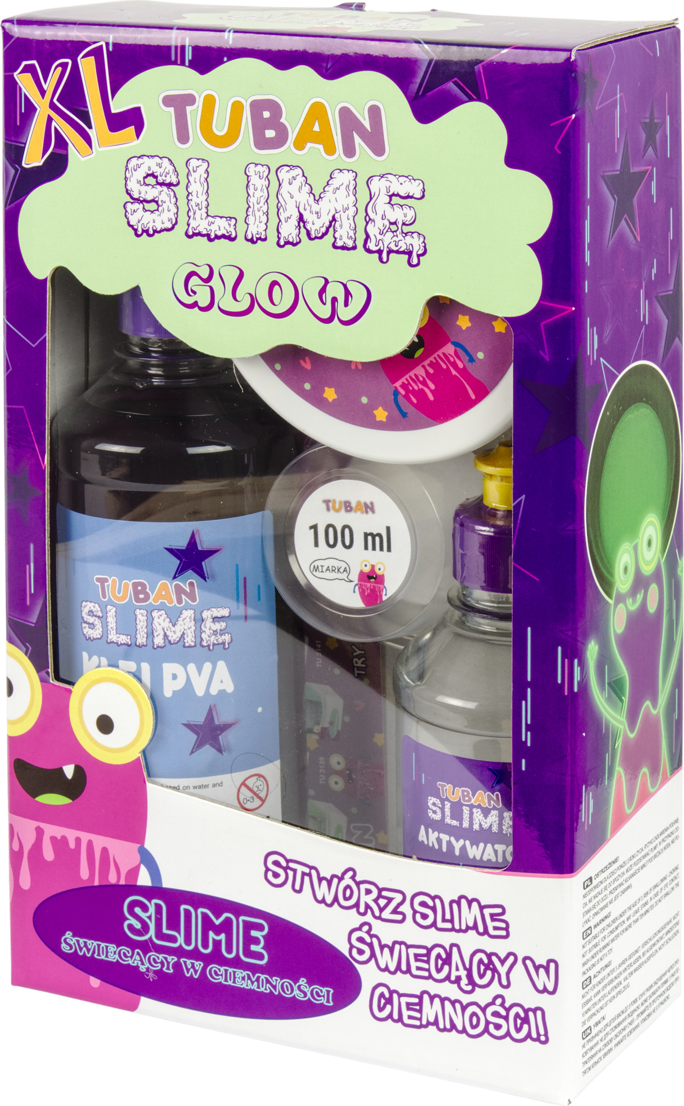 Zestaw Super Slime XL - Sliz svietiaci v tme | Kaufland.sk